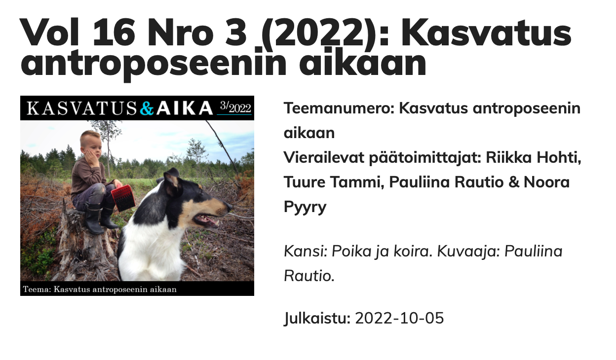 Johanna Kallio, Jani Pulkki, Antti Saari ja Tuomas Tervasmäki muotoilevat ekoterapeuttista ...